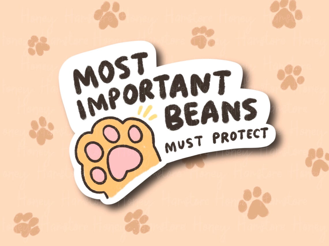 Maneki Most Important Beans | Funny And Cute Laptop Er | Gifts Under 5 ...