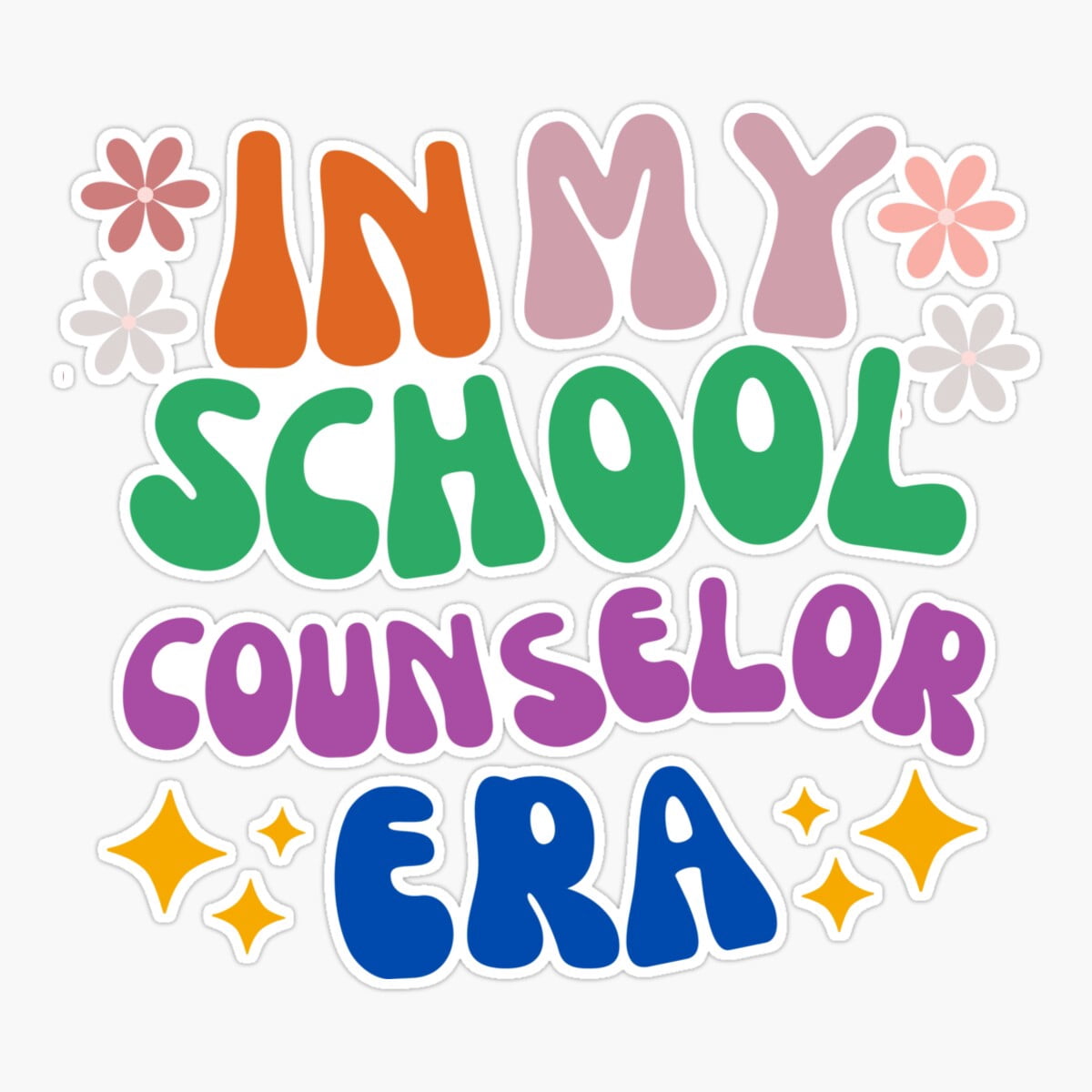 Maneki In My School Counselor Era Er, Phone Decal Water Bottle Stickers ...