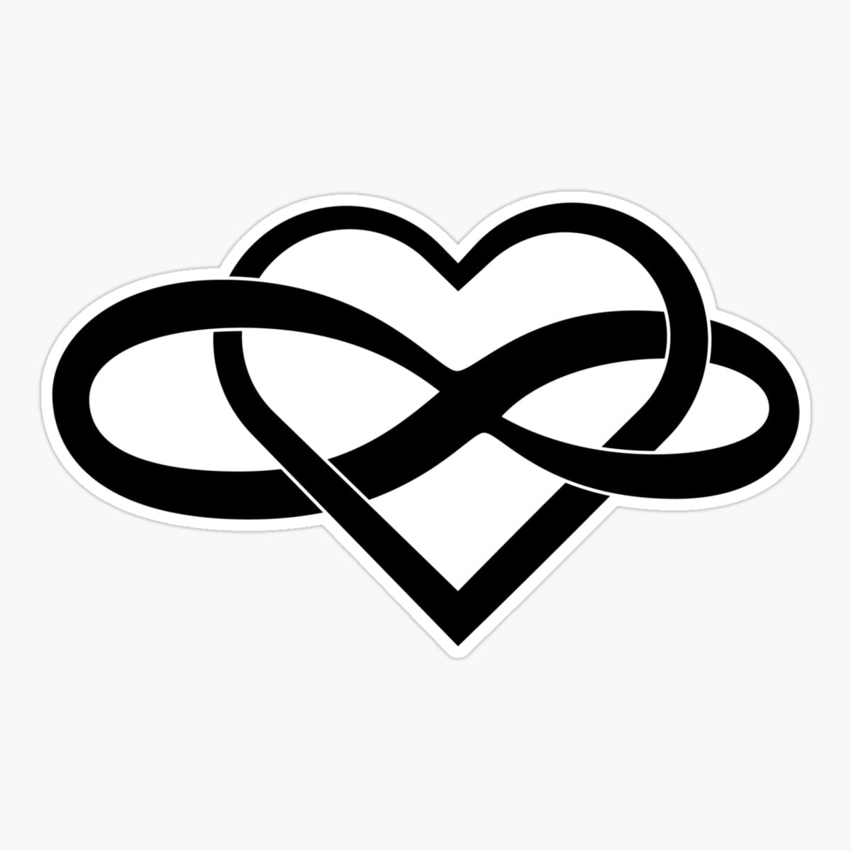 Maneki Infinity Heart Er, Phone Decal Water Bottle Stickers Car Decals ...