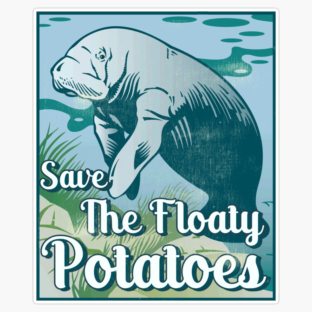 Maneki Inspirational Gifts - Save The Manatee Gift - Save The Floaty ...