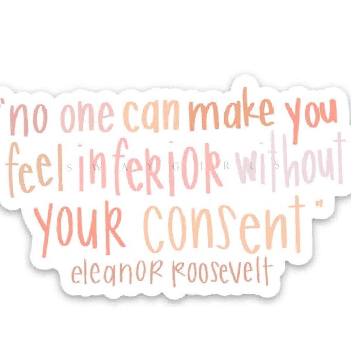 Maneki Inspirational Sticker Encouraging Quotes Waterproof Vinyl ...