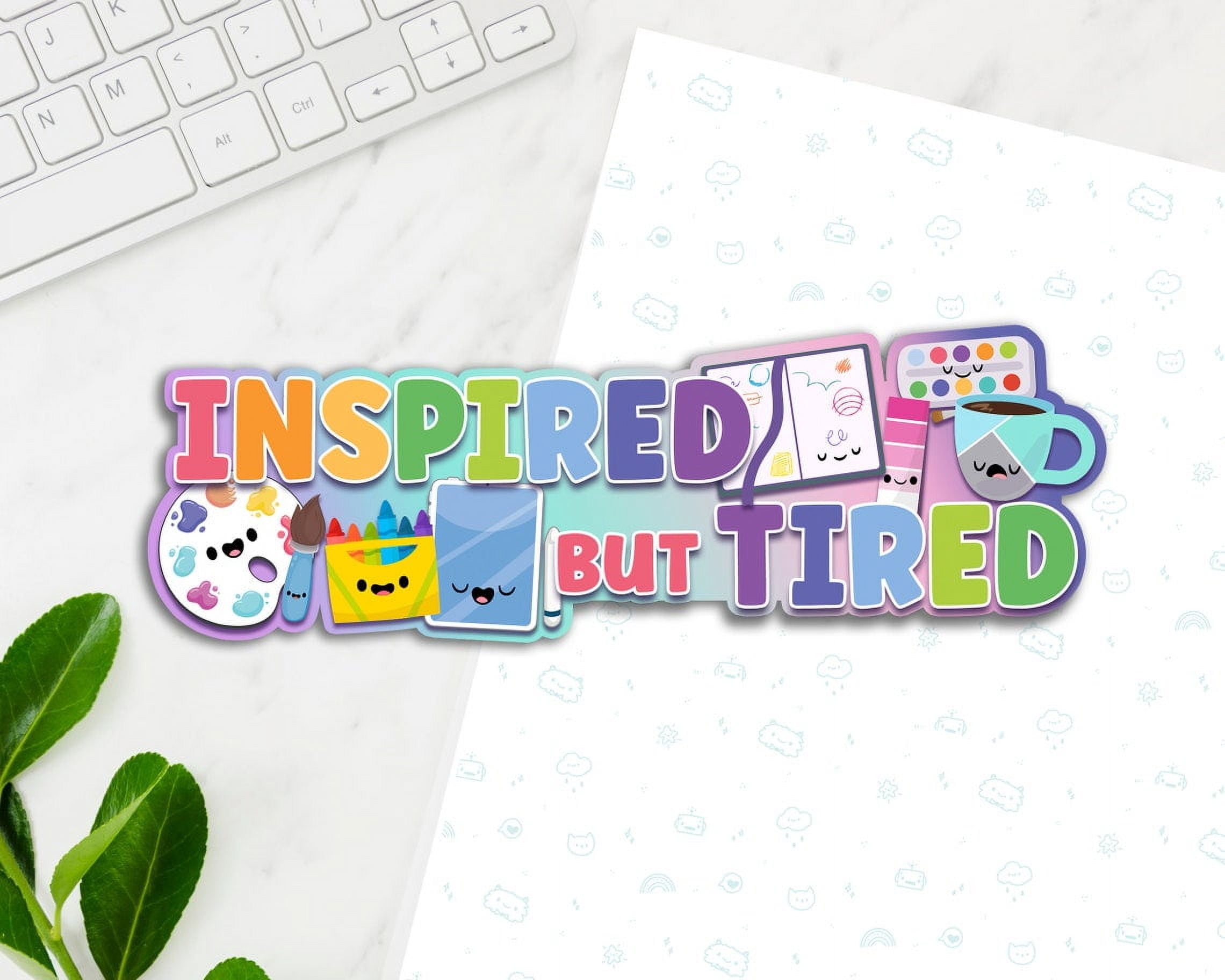 Maneki Inspired Art Long Vinyl Er, Cute Artist Er, Kawaii Decal, Laptop ...