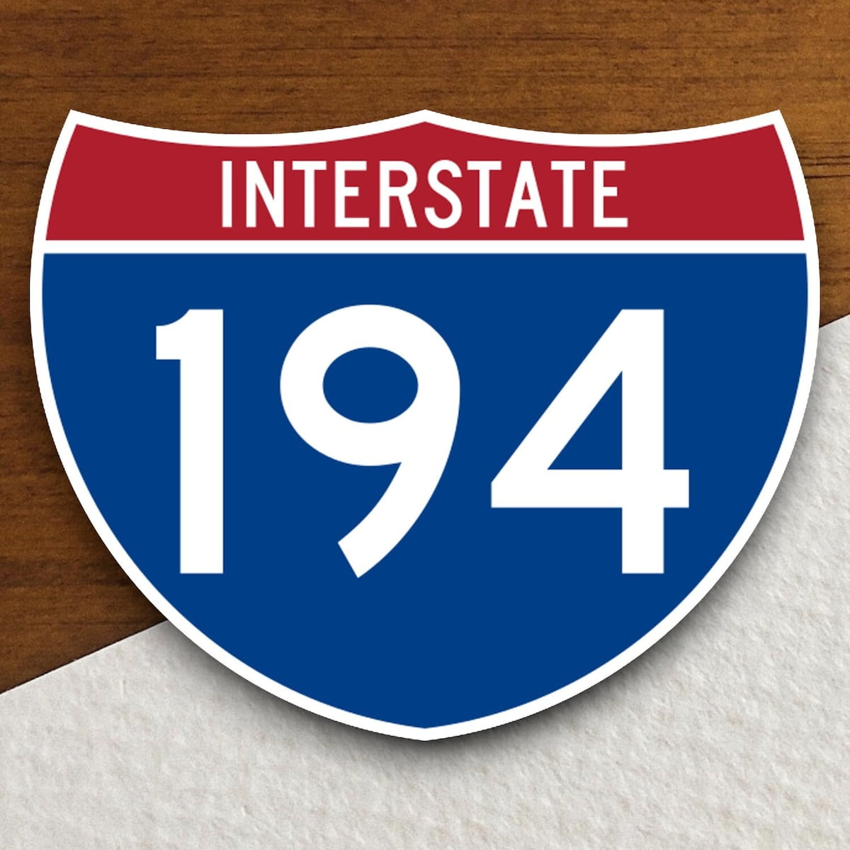 Maneki Interstate Route 194 Sticker, Interstate Highway Sign Expressway ...