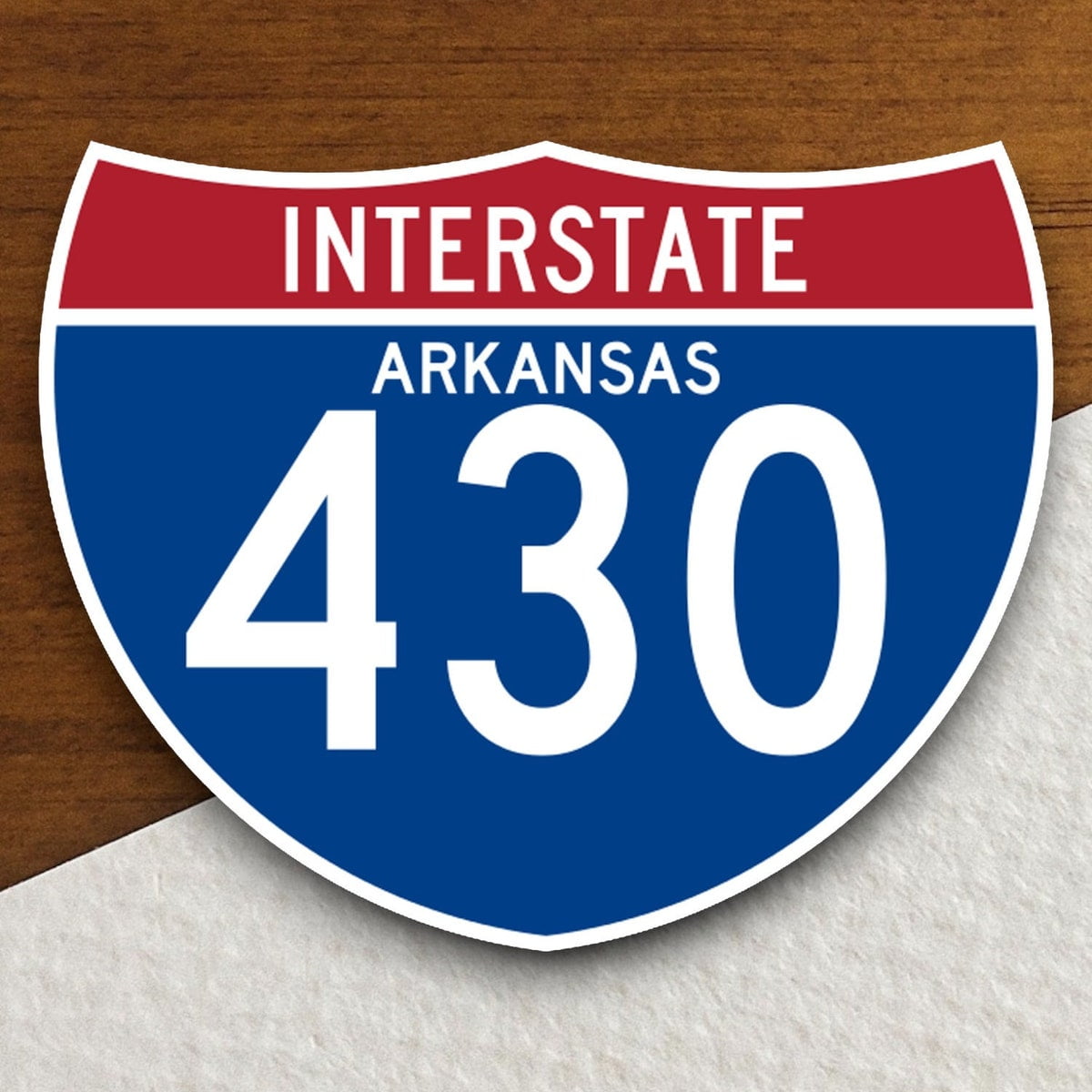 Maneki Interstate Route 430 Arkansas Sticker, Interstate Highway Sign ...