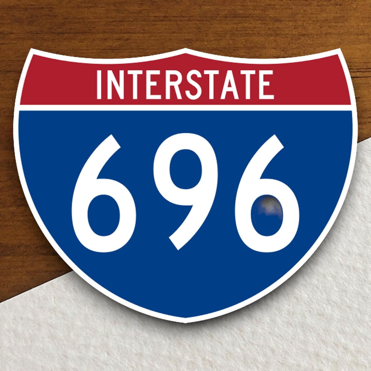 Maneki Interstate Route 696 Sticker, Interstate Highway Sign Expressway ...