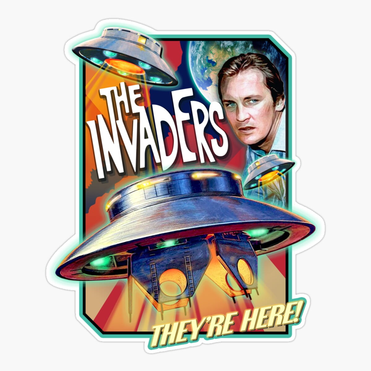 Maneki The Invaders (1967 Logo) - They'Re Here - David Vincent - Flying ...