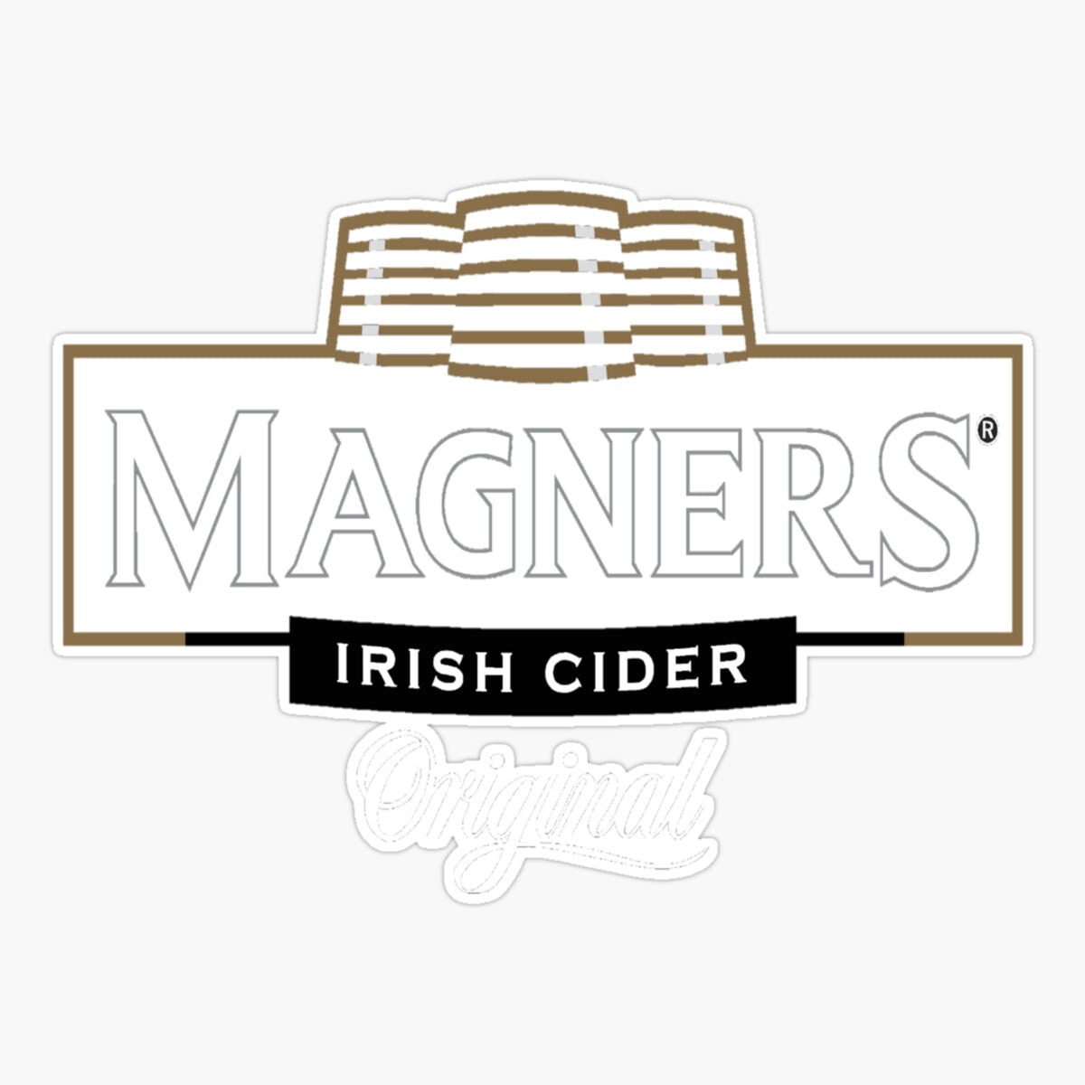 Maneki Irish Cider . Sticker, Phone Decal Water Bottle Stickers Car ...