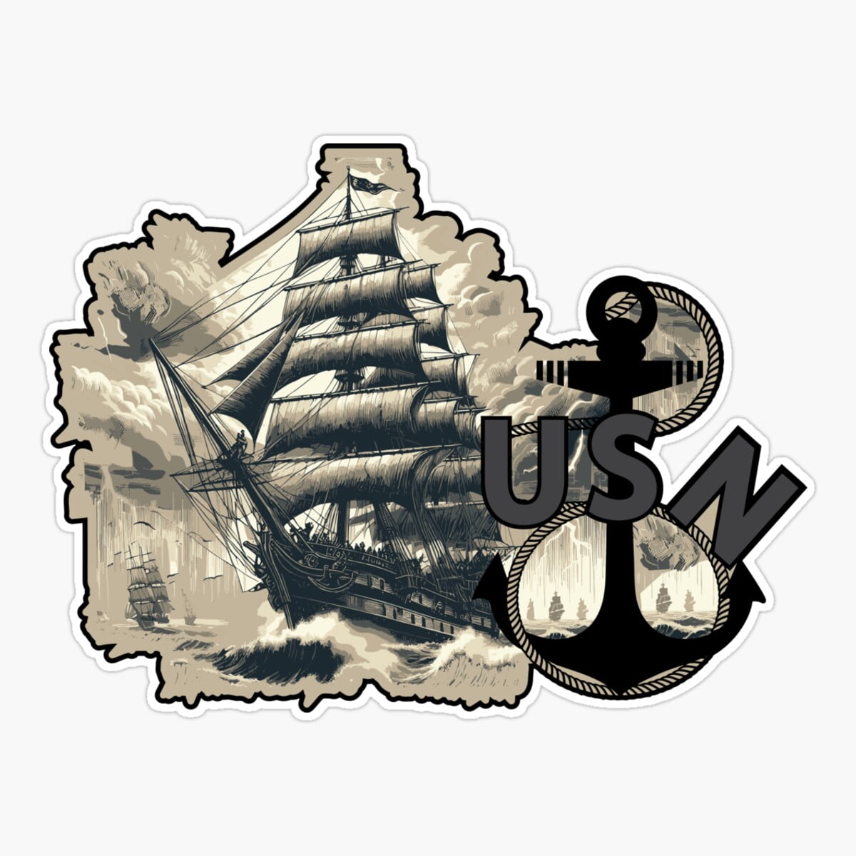 Maneki Iron Side Chief Er, Phone Decal Water Bottle Stickers Car Decals ...