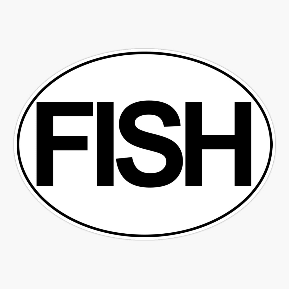 Maneki Ish Euro Oval Go Ishing B Crappie Catish Marlin Shark Swordish ...