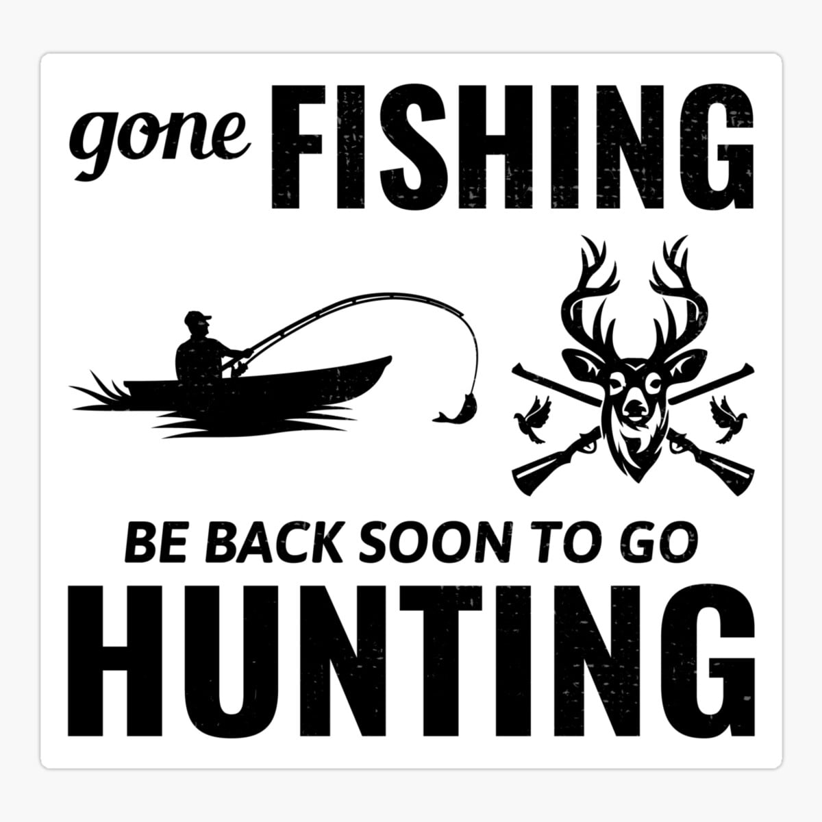 Maneki Ishing Dad Ish Outdoor Hunting Hunter Unny Saying Er, Phone ...