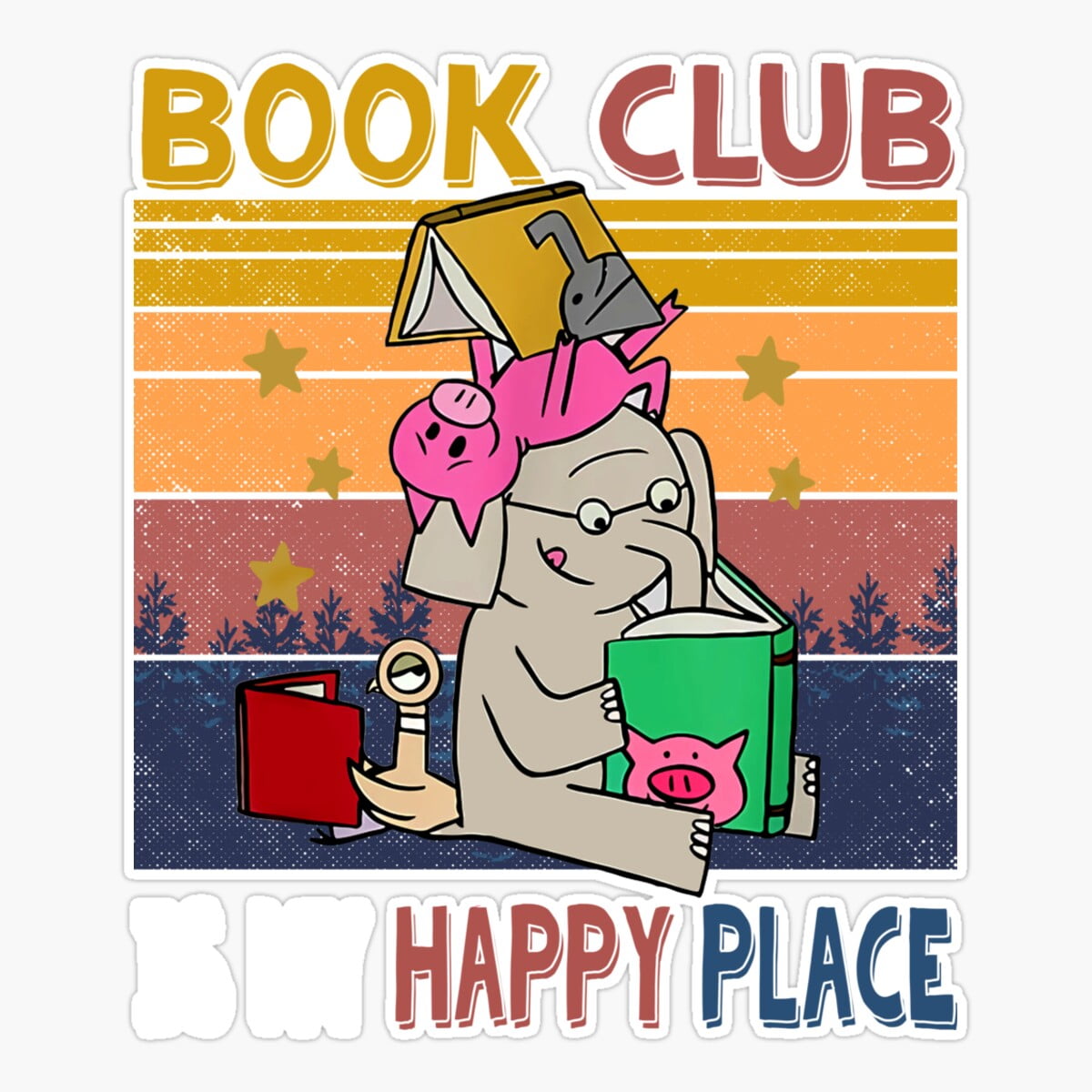 Maneki It'S A Good Day To Read A Book Librarian Reader Sticker, Phone ...