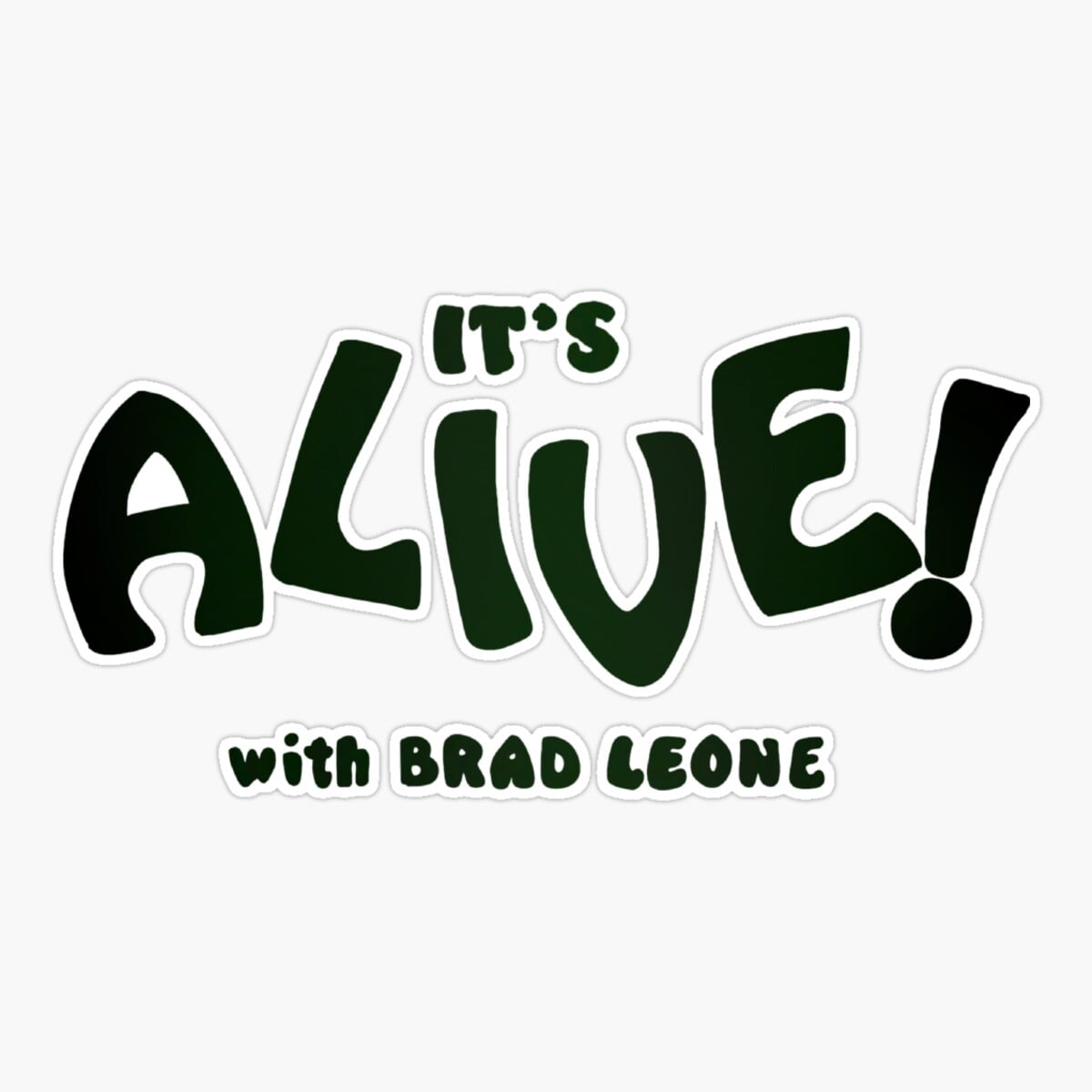 Maneki It’S Alive With Brad Leone Sticker, Phone Decal Water Bottle ...