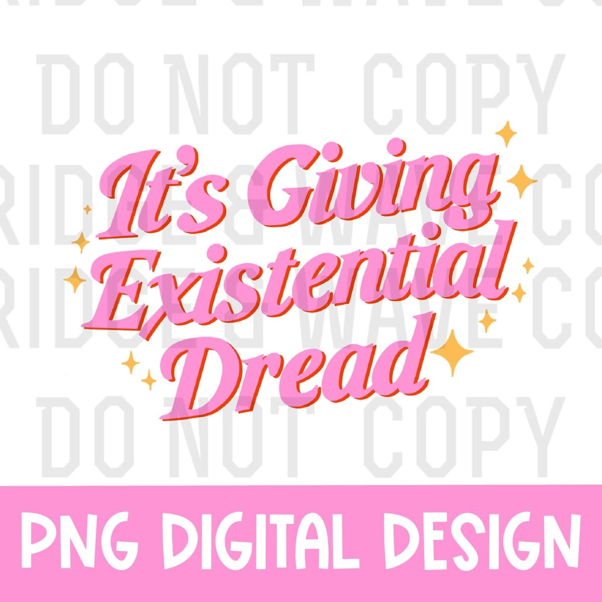 Maneki It’S Giving Existential Dread Digital Design, Design, Sublimation Design, Y2K Girly ...