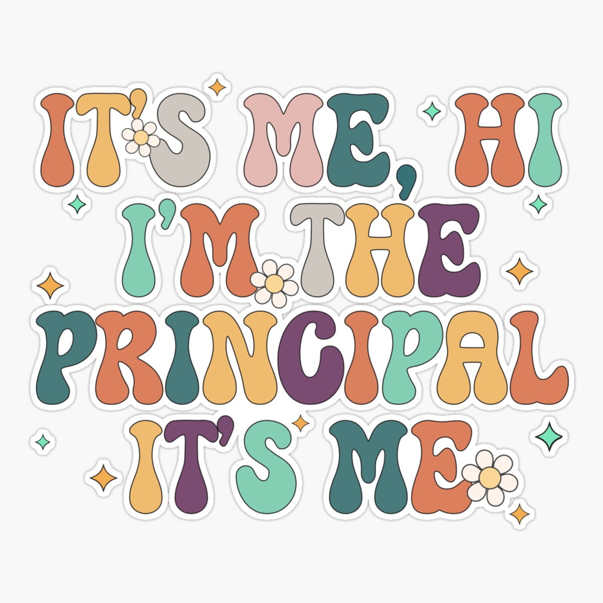 Maneki It'S Me Hi I'M The Principal Teacher Retro Back To School T ...