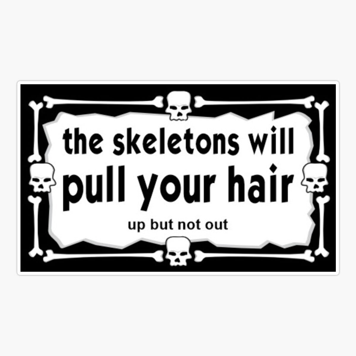 Maneki Itysl Skeletons Lyrics Er, Phone Decal Water Bottle Stickers Car ...