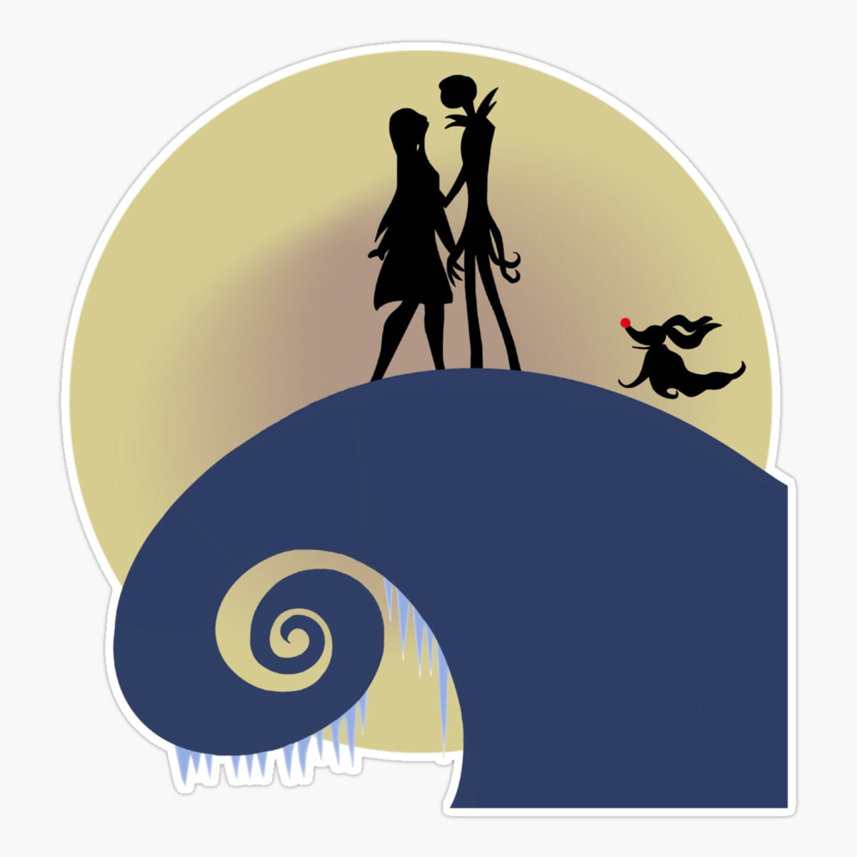 Maneki Jack Skellington, Sally And Zero Nightmare Beore Christmas Er ...