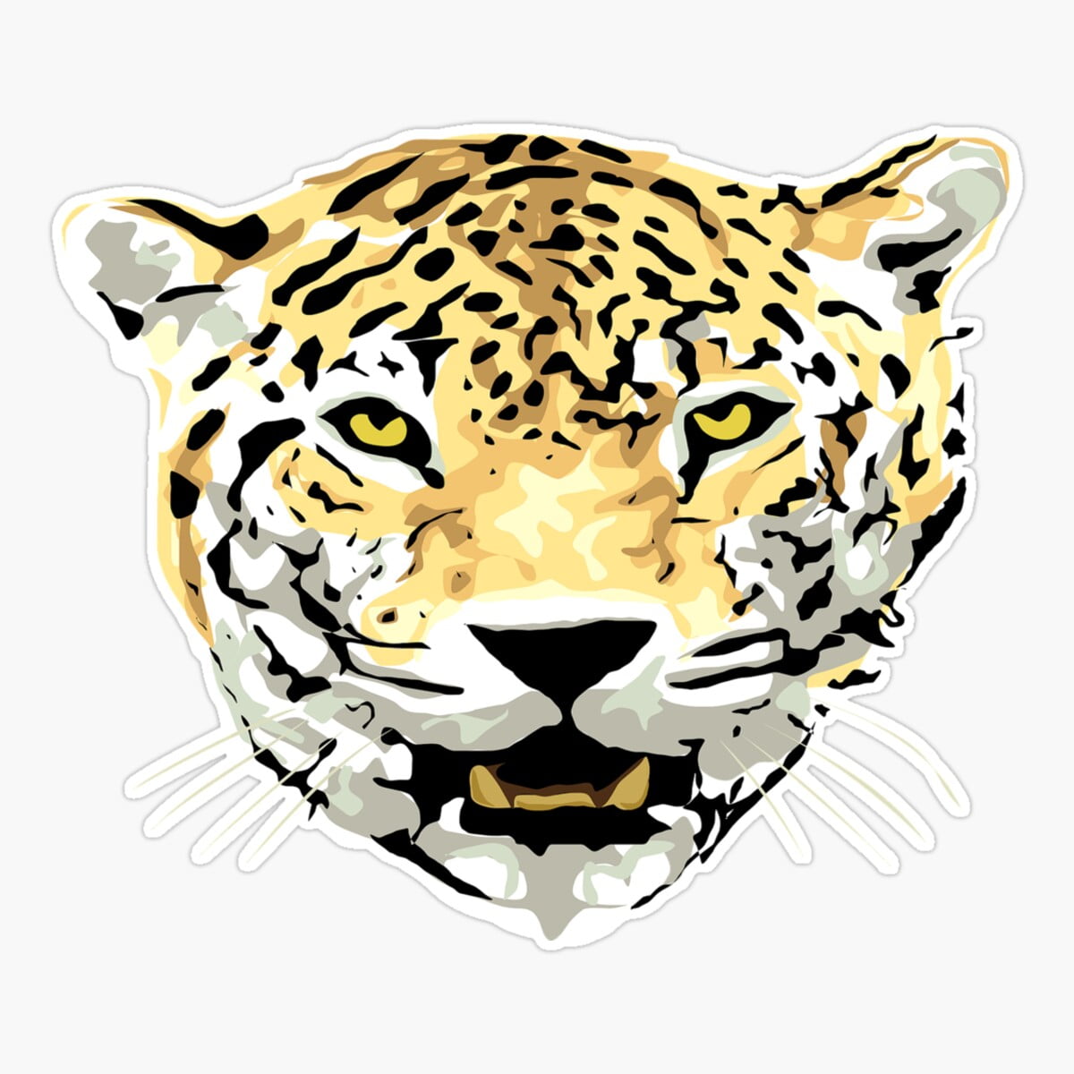 Maneki Jaguar Beast Er, Phone Decal Water Bottle Stickers Car Decals ...