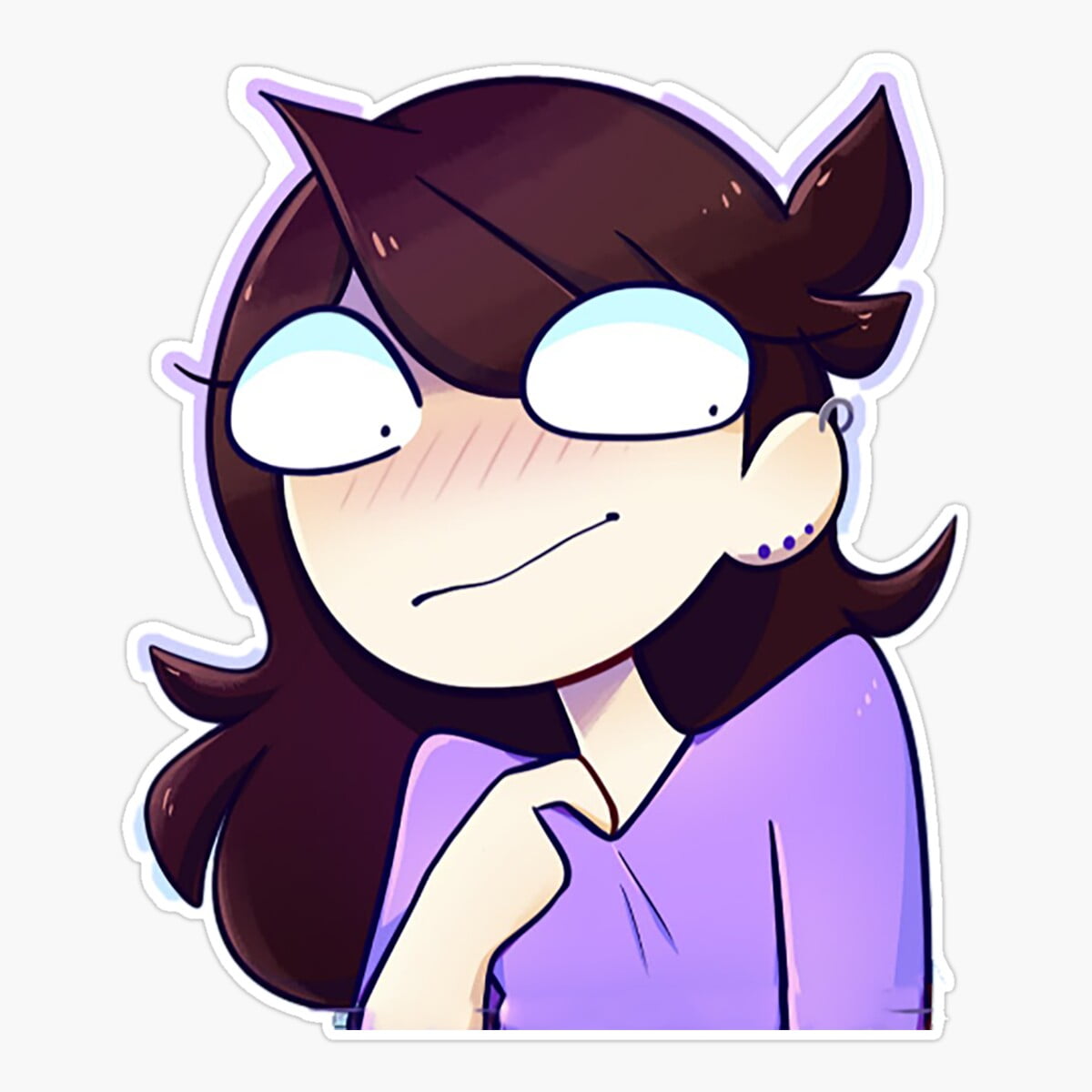 Maneki Jaiden Animation Character Er, Phone Decal Water Bottle Stickers ...