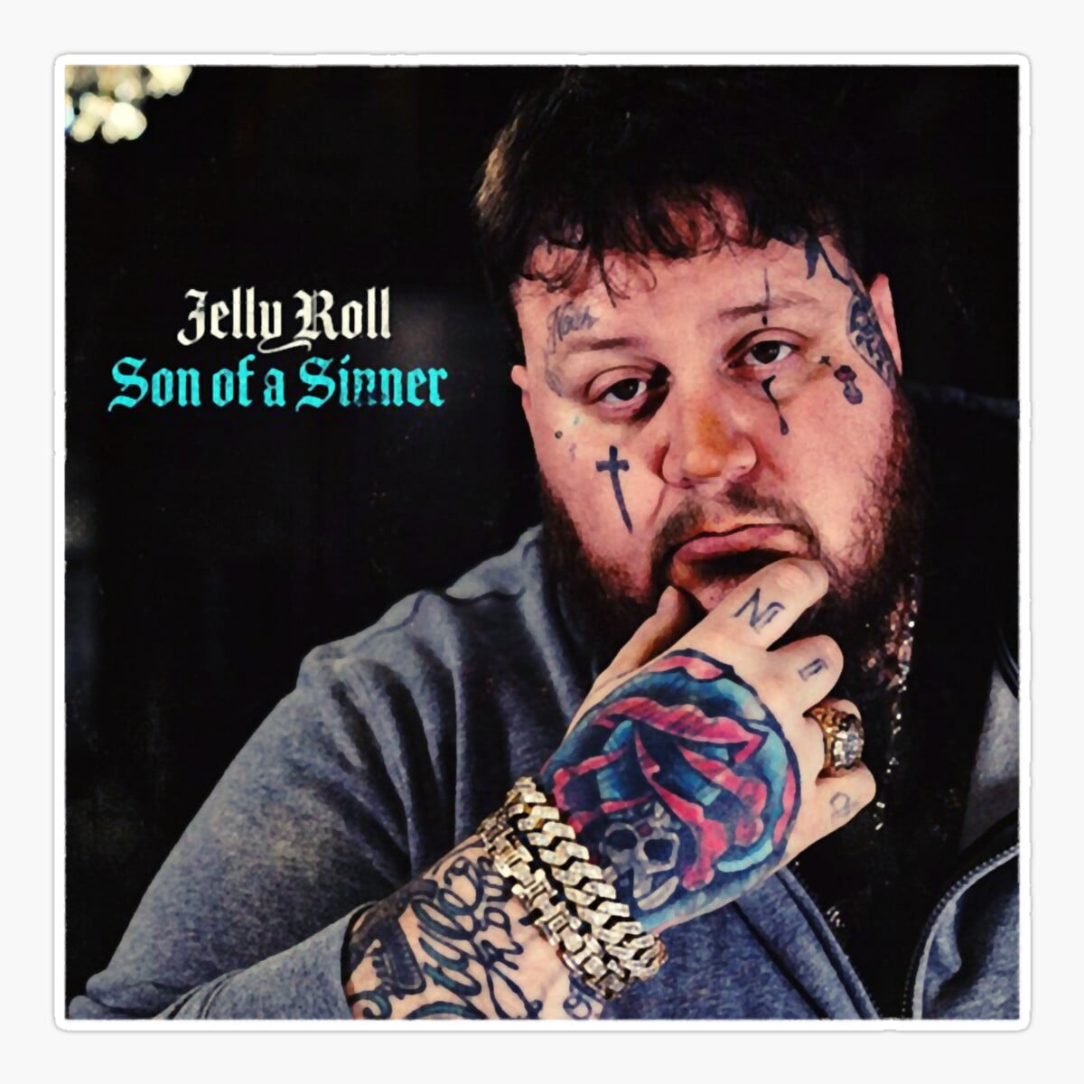 Maneki Jelly Roll Sticker, Phone Decal Water Bottle Stickers Car Decals ...