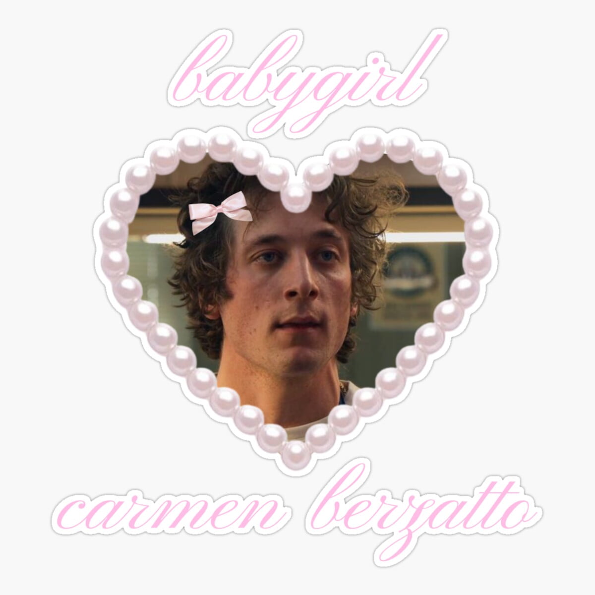 Maneki Jeremy Allen White The Bear Er, Phone Decal Water Bottle ...