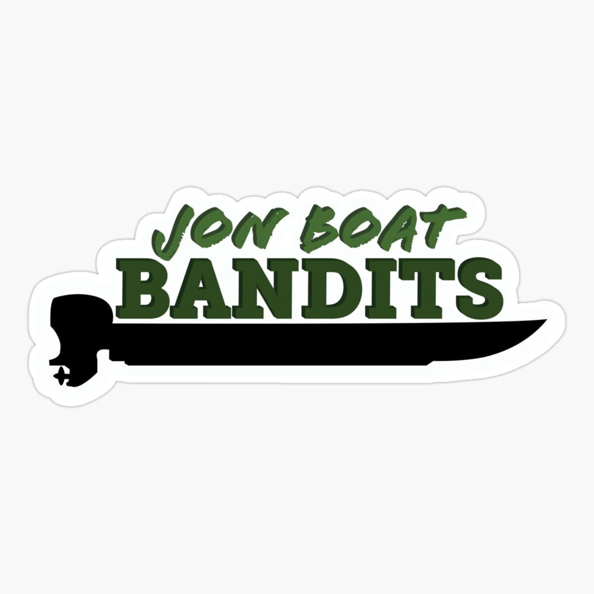 Maneki Jon Boat Bandits Oicial Er Er, Phone Decal Water Bottle Stickers ...