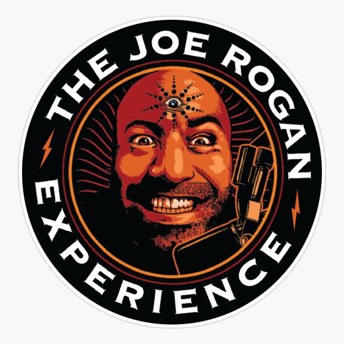 Maneki Jre Joe Rogan Experience Podcast Logo Er, Phone Decal Water ...