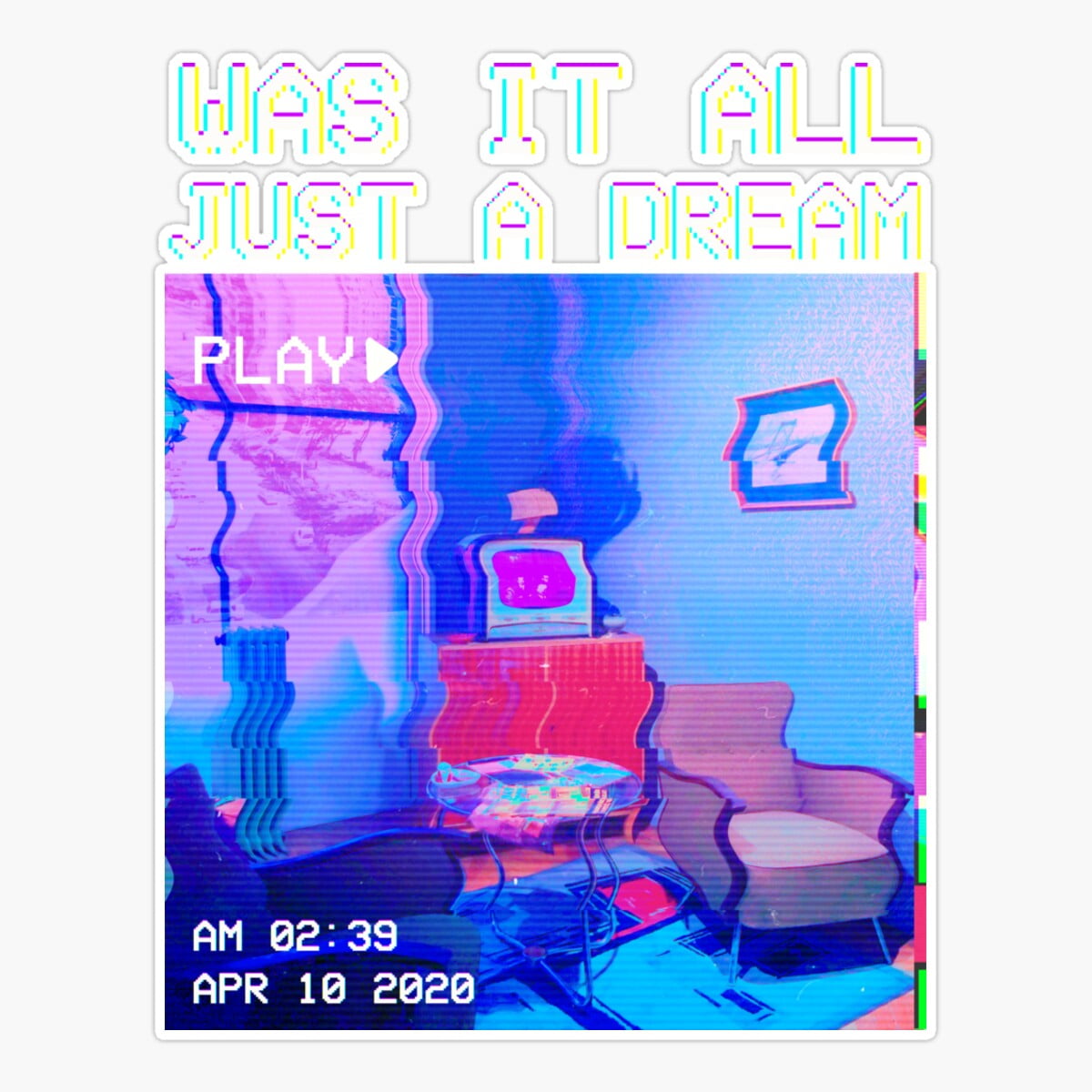 Maneki Was It All Just A Dream. Aesthetic Emotional Vaporwave Dream ...