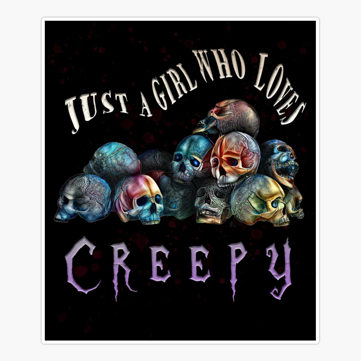 Maneki Just A Girl Who Loves Creepy | Skulls Everyday | Surreal Horror ...