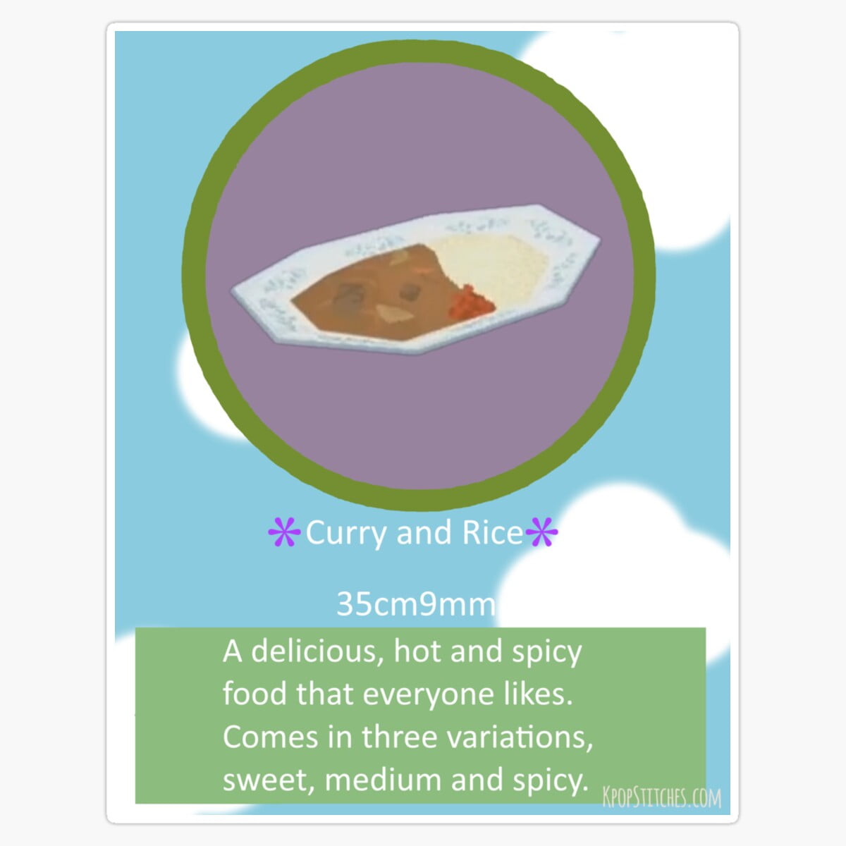 Maneki Katamari - Curry Rice From Beautiful Katamari Er, Phone Decal ...