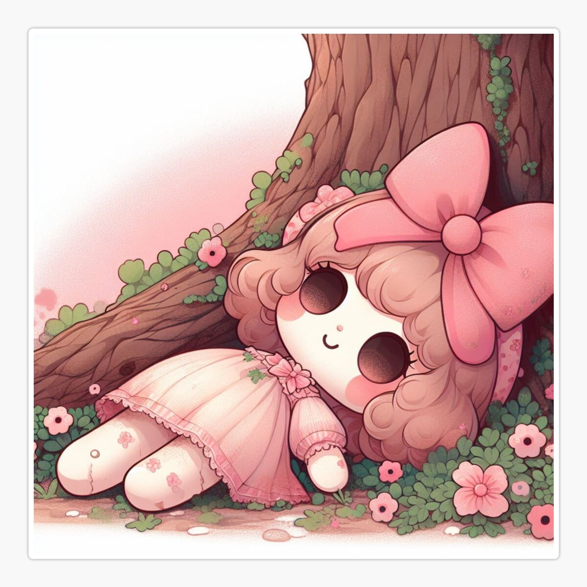 Maneki Kawaii cute abandoned doll er - Walmart.com