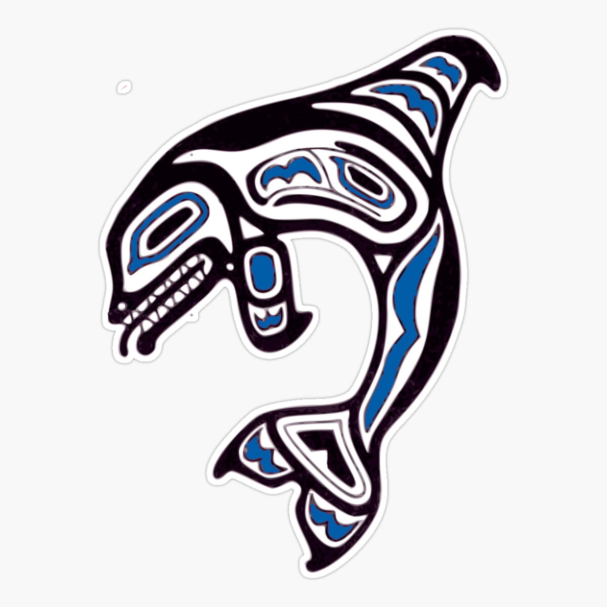 Maneki Killer Whale Orca Pacific Northwest Native American Indian ...