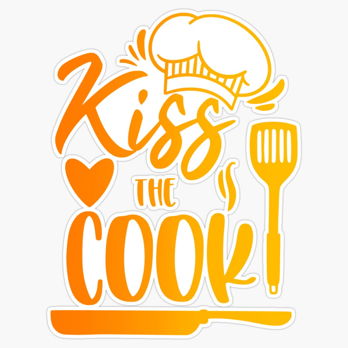 Maneki Kiss The Cook Er, Phone Decal Water Bottle Stickers Car Decals ...