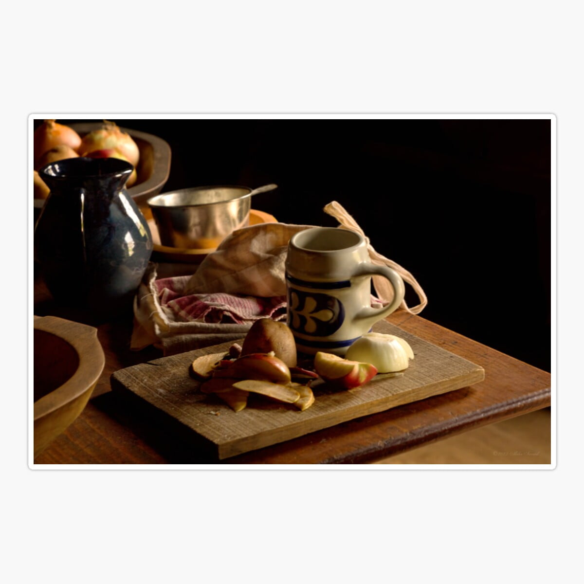 Maneki Kitchen - Ingredients - Potato Apple Hash Sticker, Phone Decal ...