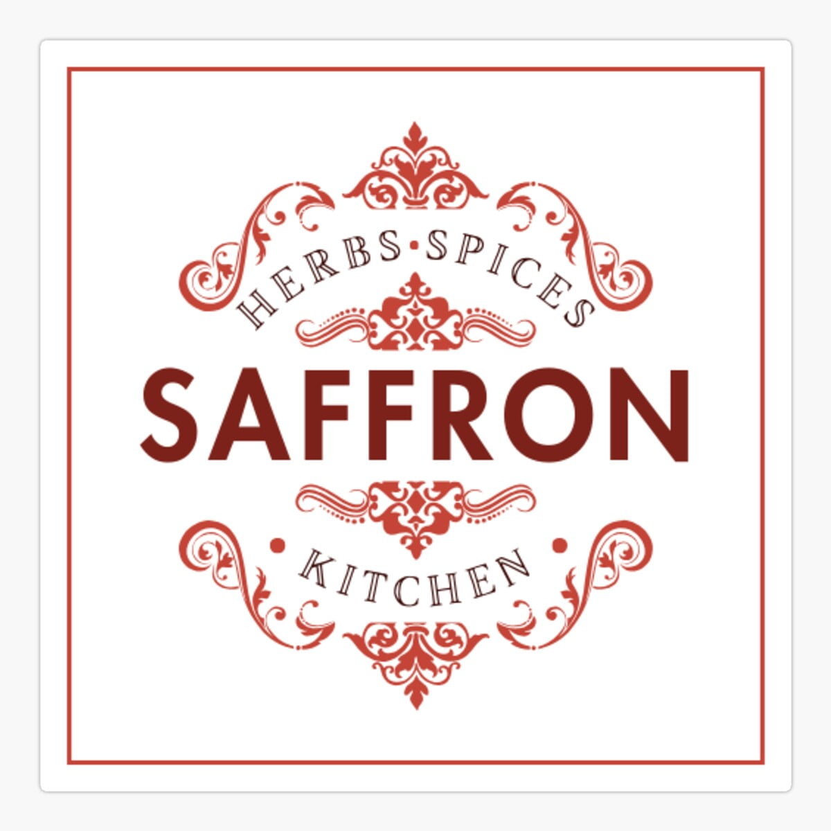 Maneki [Kitchen Label] Saron Sticker Sticker, Phone Decal Water Bottle ...