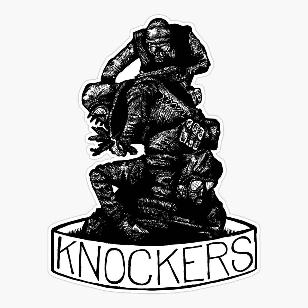 Maneki Knockers Er, Phone Decal Water Bottle Stickers Car Decals, Funny ...