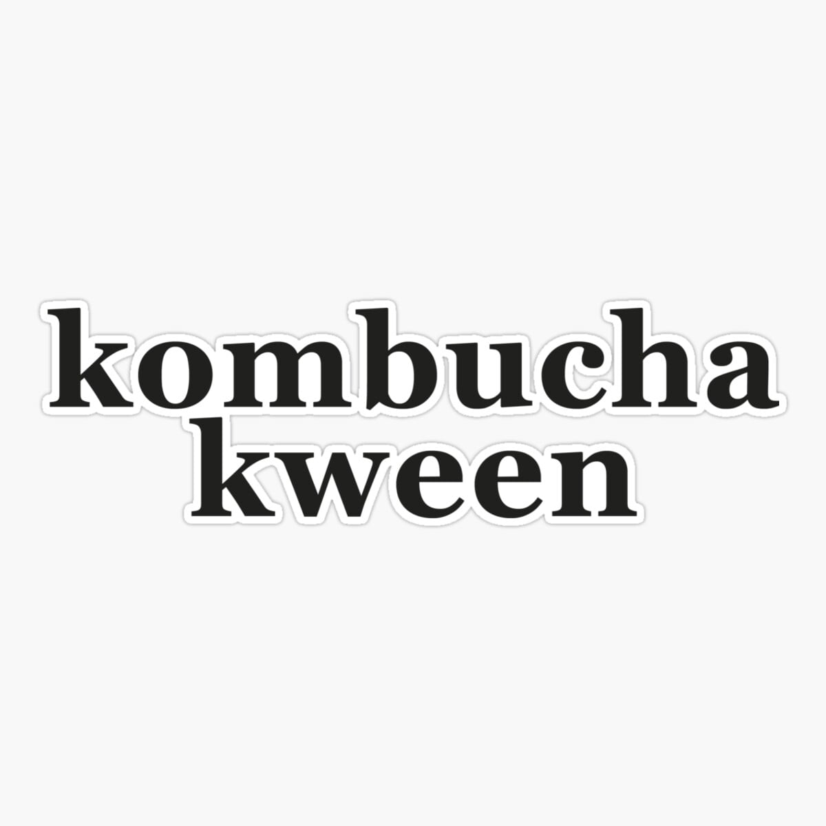Maneki Kombucha Kween Er, Phone Decal Water Bottle Stickers Car Decals ...