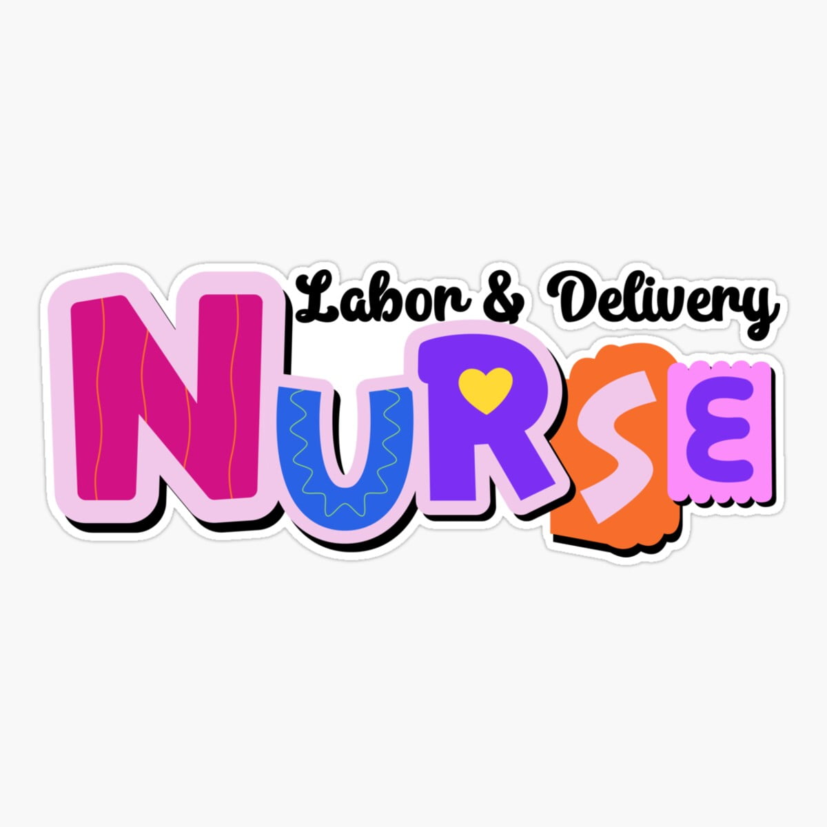 Maneki Labor & Delivery Nurse Mother Baby Antepartum Nurse Squad Er ...