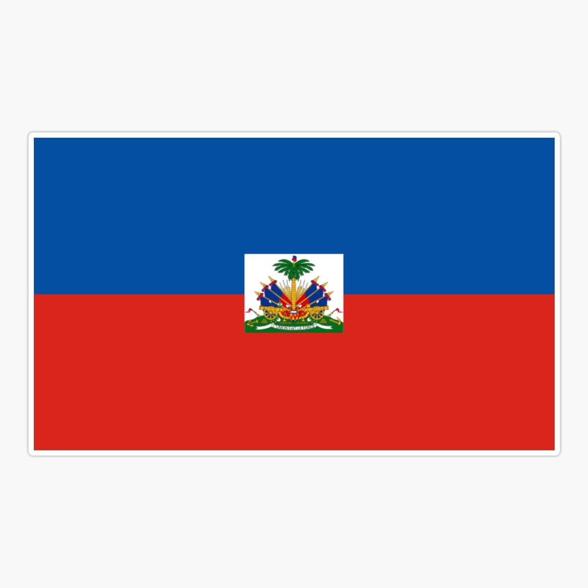 Maneki Lag O Haiti Sticker, Phone Decal Water Bottle Stickers Car ...