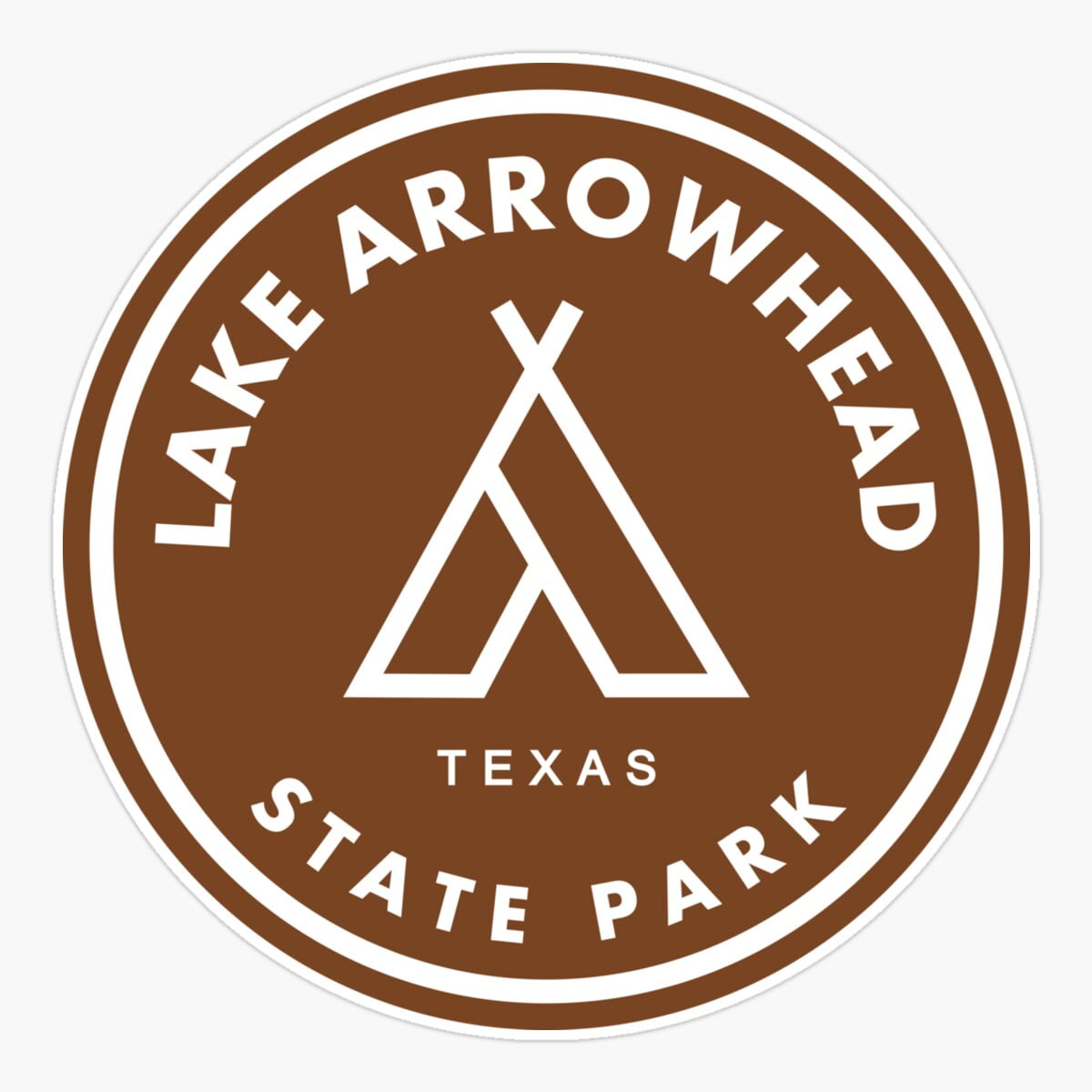 Maneki Lake Arrowhead State Park Texas Tent Er, Phone Decal Water ...