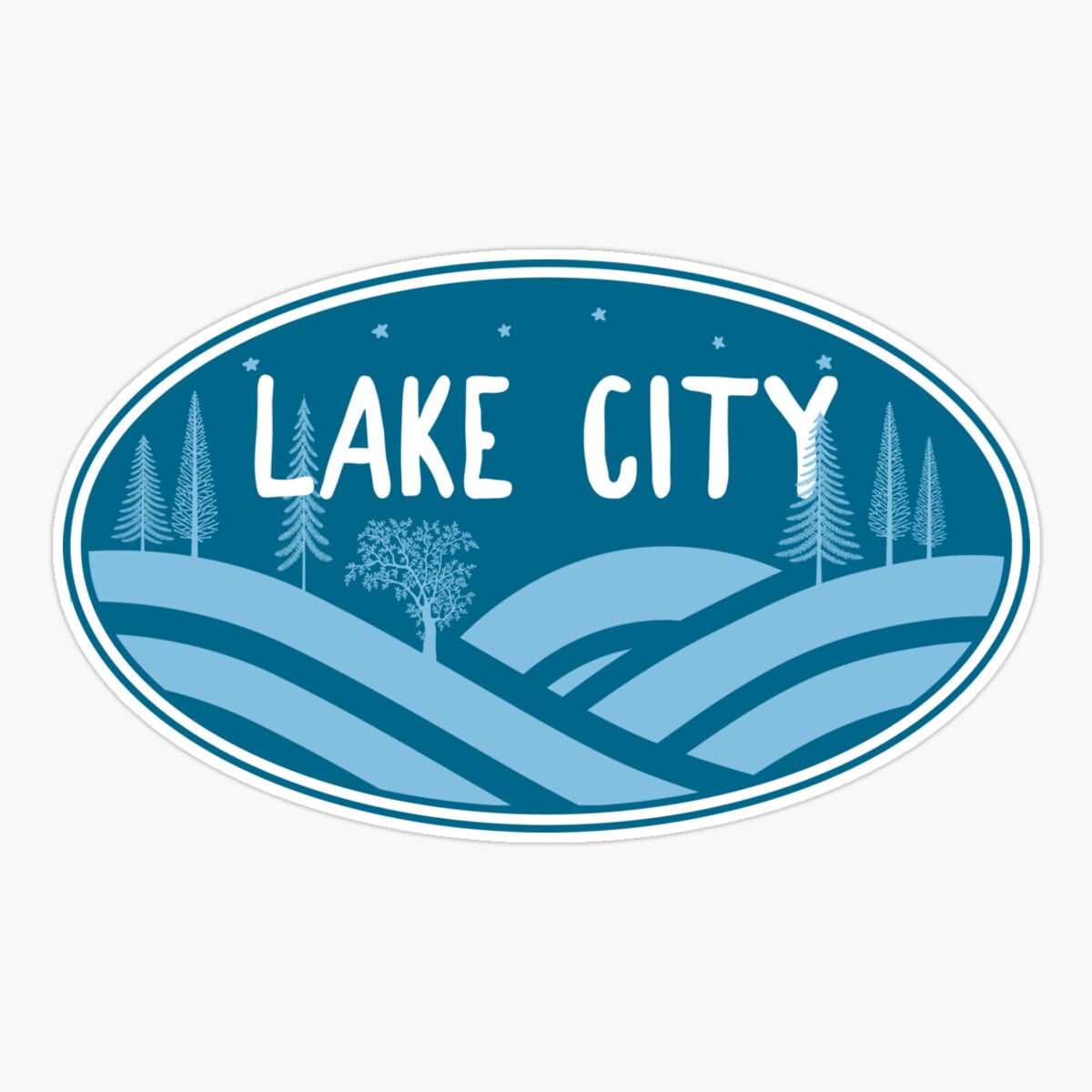 Maneki Lake City Colorado Outdoors Er, Phone Decal Water Bottle ...