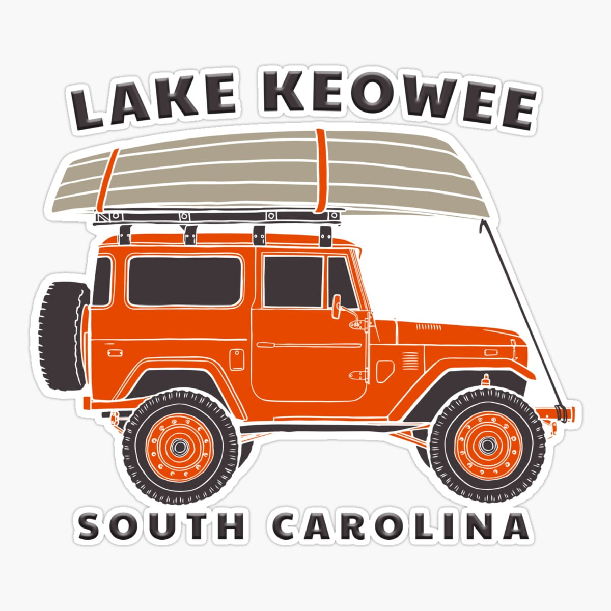 Maneki Lake Keowee, South Carolina Er, Phone Decal Water Bottle ...