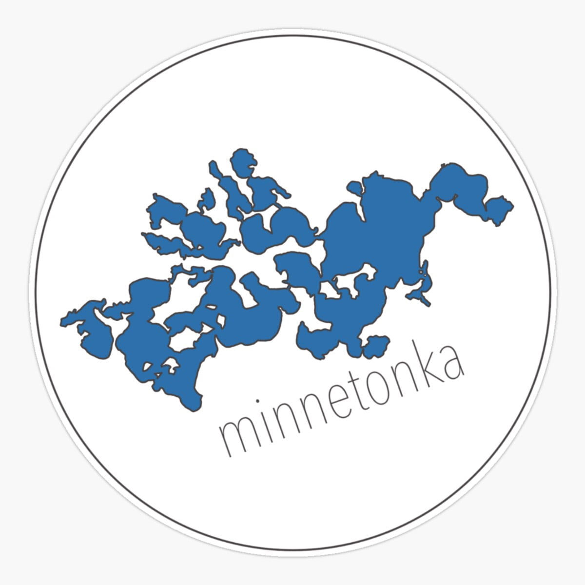 Maneki Lake Minnetonka Er, Phone Decal Water Bottle Stickers Car Decals ...