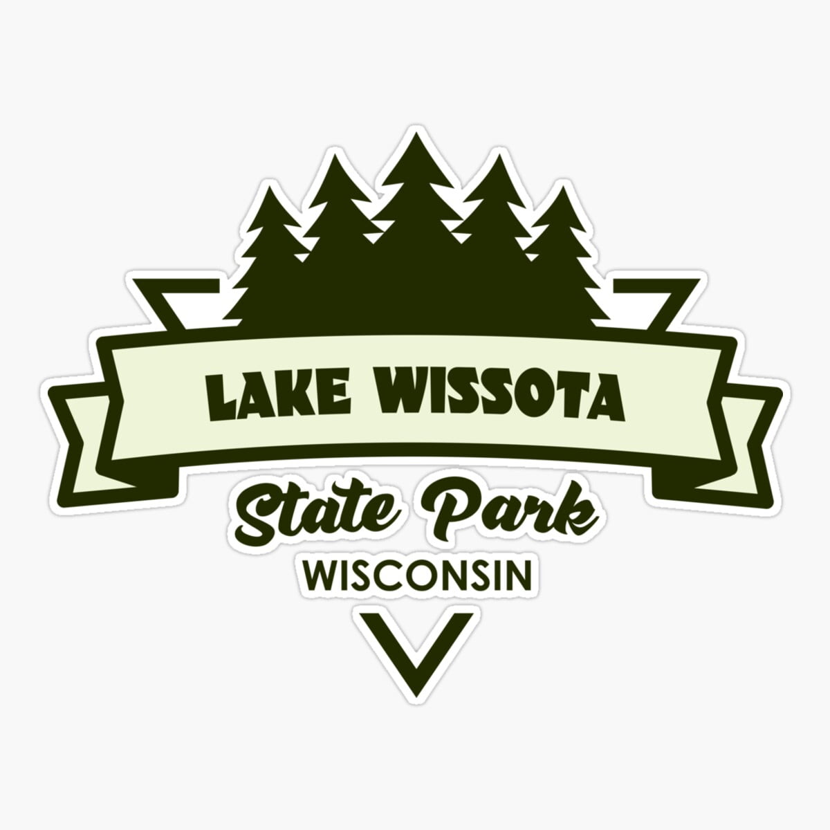 Maneki Lake Wissota State Park Wisconsin Trees And Ribbon Er, Phone ...