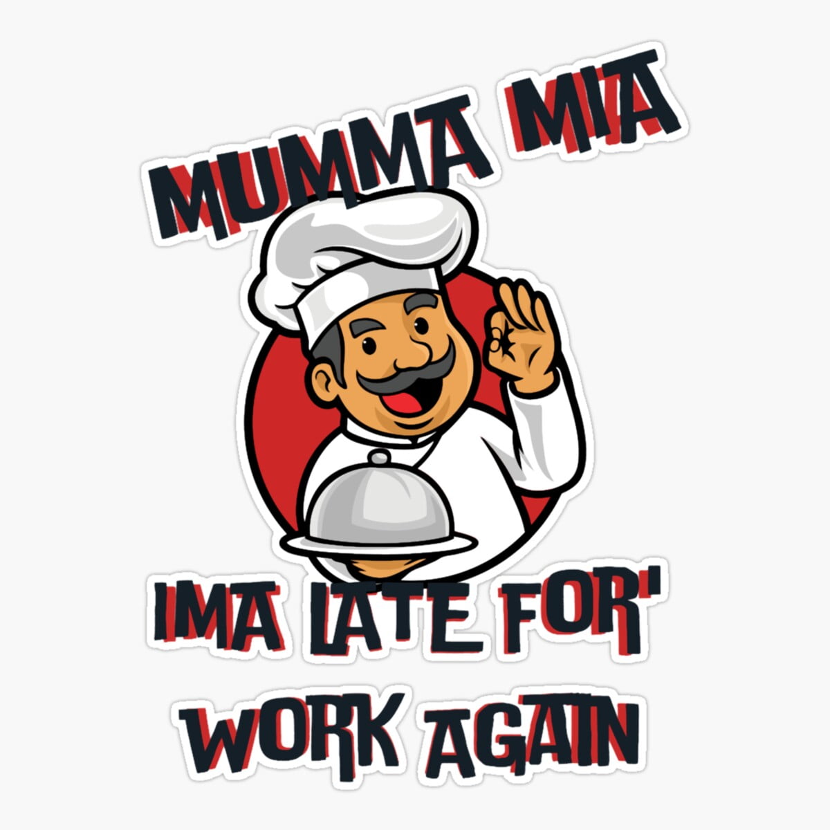 Maneki Late Again Che Sticker, Phone Decal Water Bottle Stickers Car ...