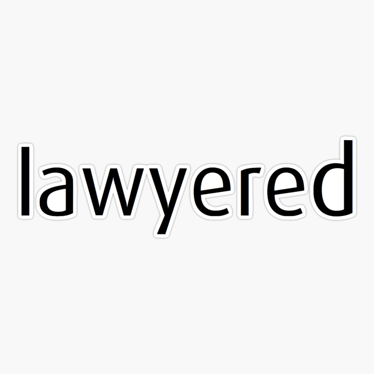 Maneki Lawyered (Himym) Er, Phone Decal Water Bottle Stickers Car ...