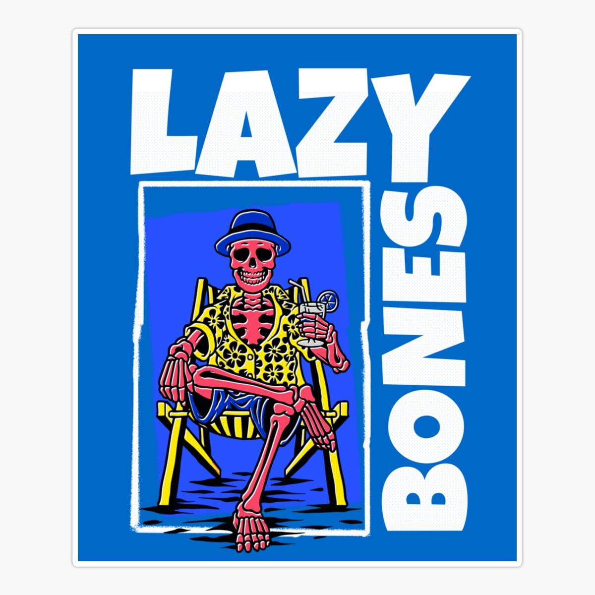 Maneki Lazy Bones Er, Phone Decal Water Bottle Stickers Car Decals ...