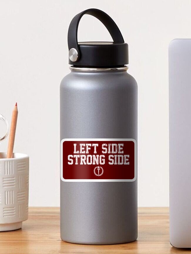 Maneki Left Side Strong Side Sticker, Phone Decal Water Bottle Stickers ...