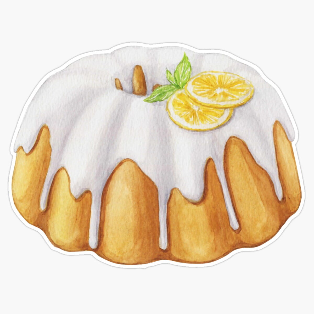 Maneki Lemon Bundt Cake Er, Phone Decal Water Bottle Stickers Car ...