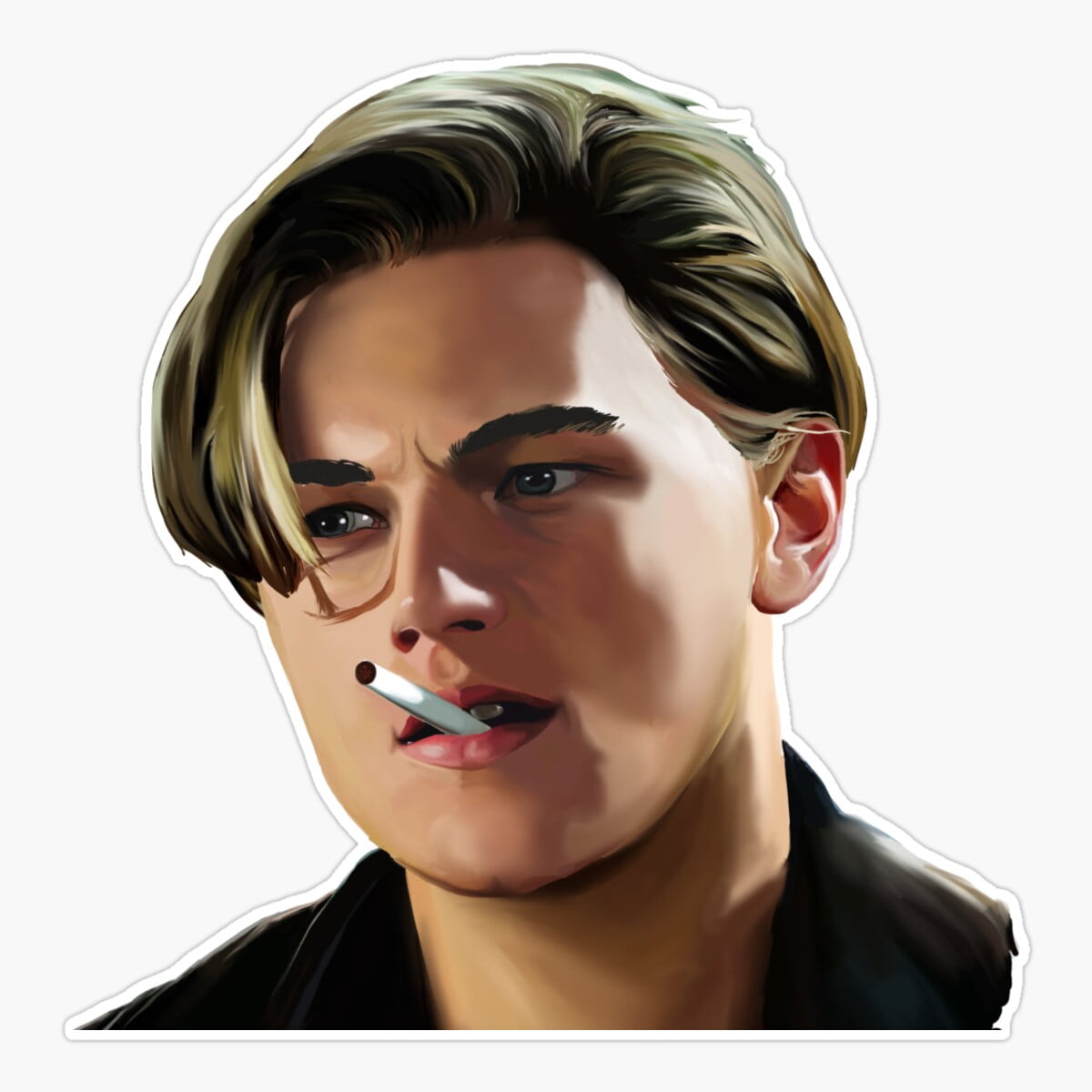 Maneki Leonardo Dicaprio Er, Phone Decal Water Bottle Stickers Car ...