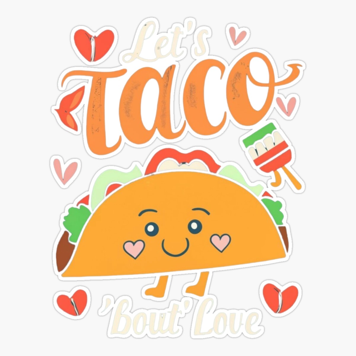 Maneki Let'S Taco T-Shirt - Unleash Your Taco Love Er, Phone Decal ...